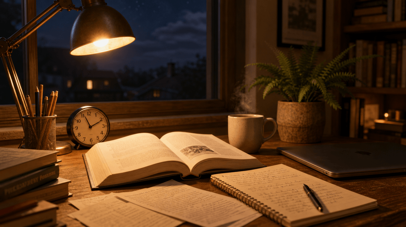 Studying the Night Before an Exam: How to Cram Smart